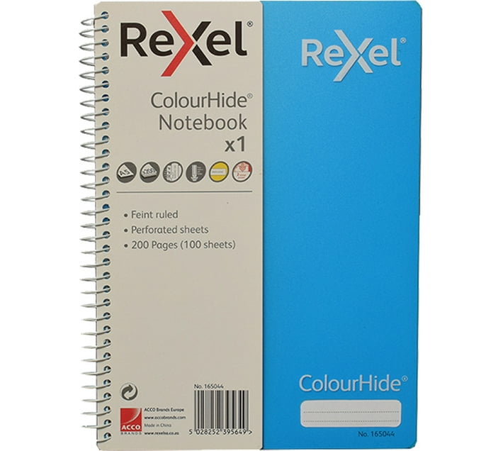 Rexel 165064 A4 Notebook Single (Blue) | Makro