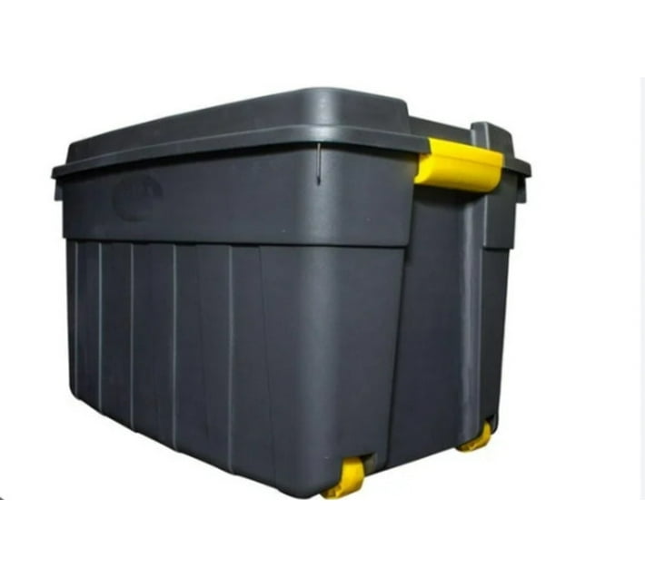 black storage plastic box 110L 1112656 Storage Box (Black) | Makro