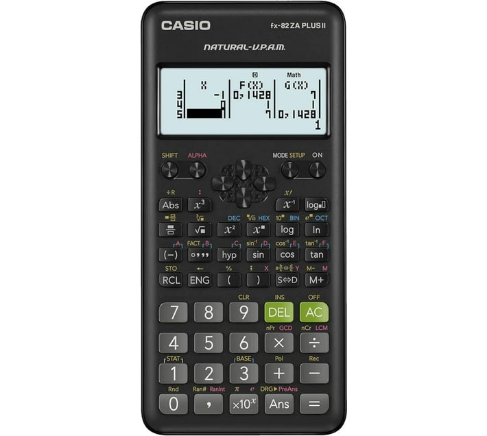 Buy Casio FX-82 ZA Plus II Scientific Calculator (Matrix Display Digit ...