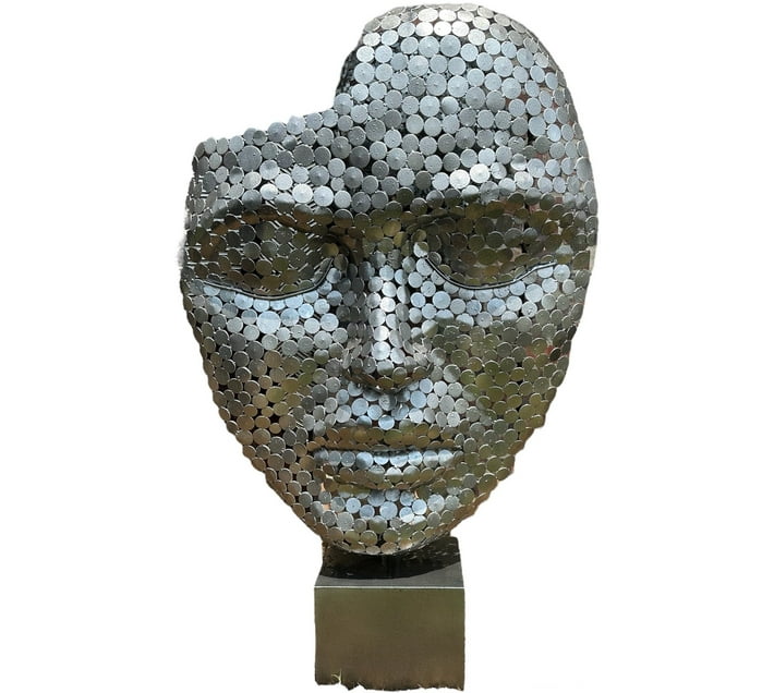 havenhub face mask 3D sculpture 7TH HUB FACE MASK Garden Gnome (Height ...