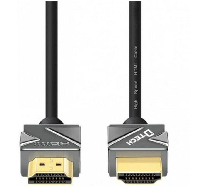 DTech HDMI To HDMI 2 m HDM-CAB-M-M2MS (Compatible with Laptop, Computer ...