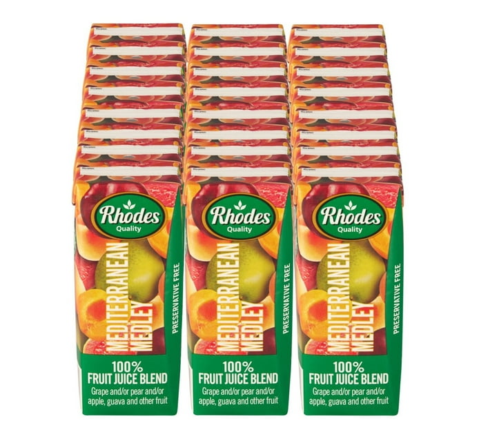 Rhodes Fruit Juice Blend Mediterranean Medley (24 x 200ml) | Makro
