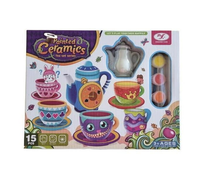 Someone’s in a Makro Painted Ceramics Tea Set Series Mood