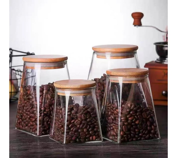 Fine Living Glass Utility Container - 750 ml (Multicolor) | Makro