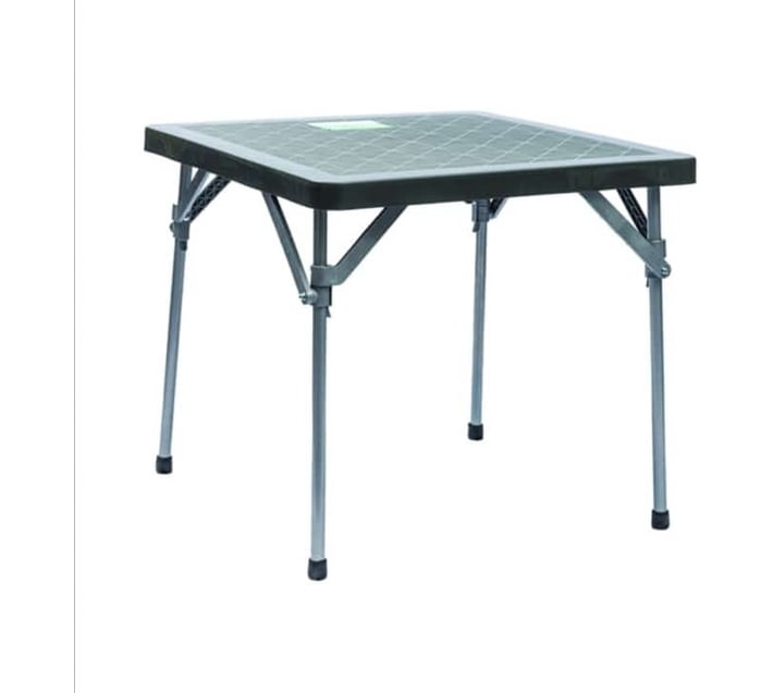 Tia TB-COL-BK Plastic Folding Table (Finish Colour - Black, Pre ...