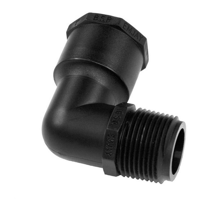 Someone’s in a Makro Emjay Poly Male To Female Elbow 3/4 Inch (20mm) Mood