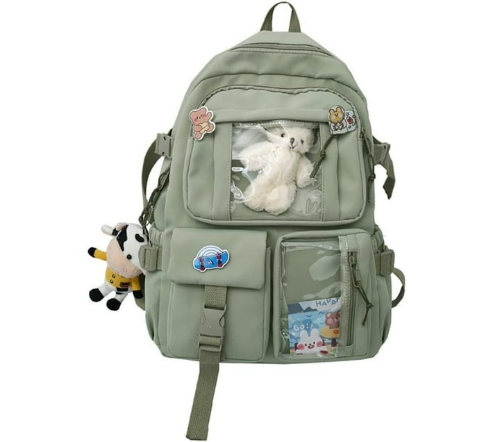 Generic School bag 50 l Backpack (Green) | Makro