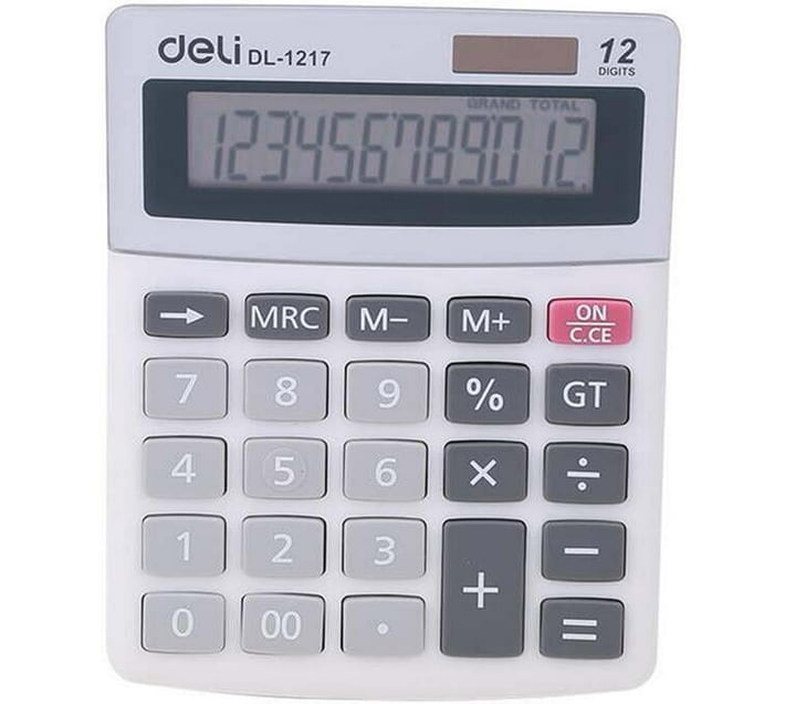 Buy Deli DEL126 Basic Calculator (12 Digit) in Bulk | Makro Business