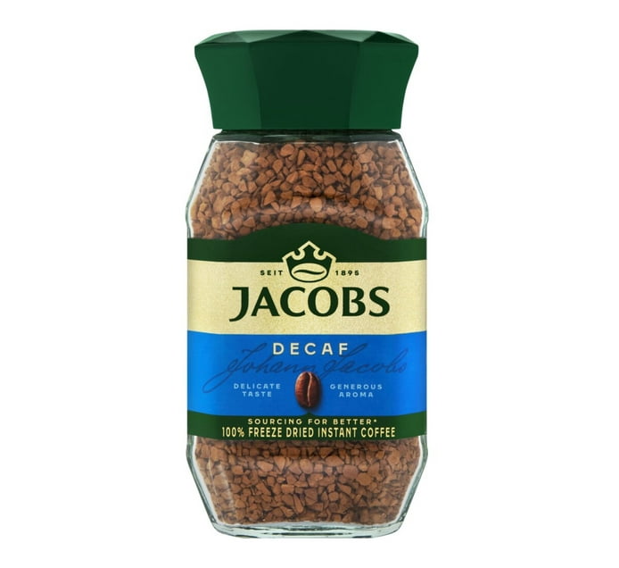 Buy Jacobs Kronung Decaf Freeze Dried Instant Coffee 100g in Bulk ...