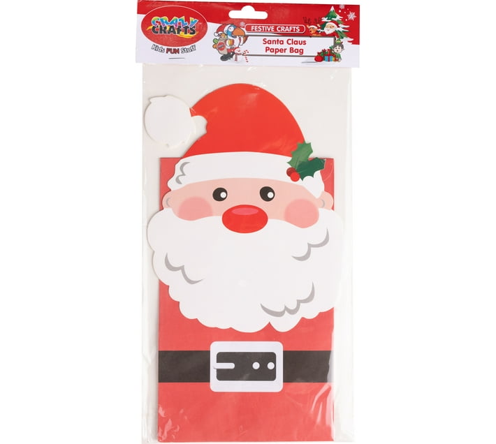 Crazy Crafts Santa Claus paper bag Do-it-yourself Kits Art and Craft ...