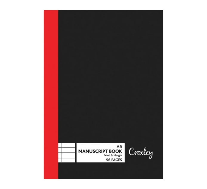 Croxley A5 Manuscript Books 192-Page 5-Pack | Makro