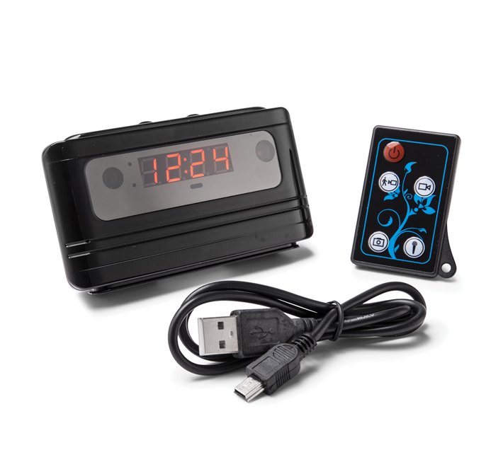 Someone’s in a Makro Space TV Covert Hidden Clock DVR Camera Mood