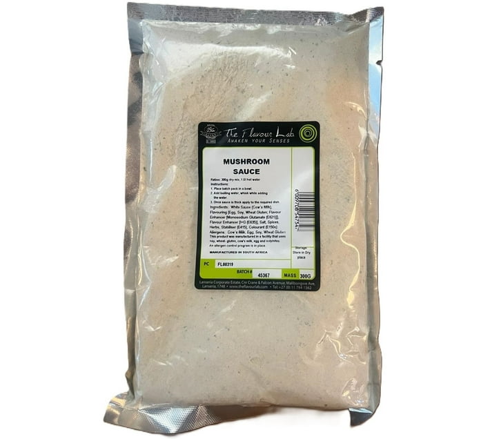 The Flavour Lab Mushroom Sauce premix - Restaurant/Catering Grade Sauce ...