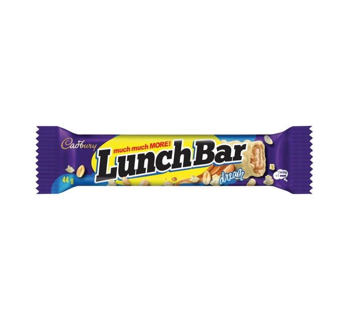 Buy Cadbury Lunch Bar Dream Chocolate Bars (large 44g) in Bulk | Makro ...