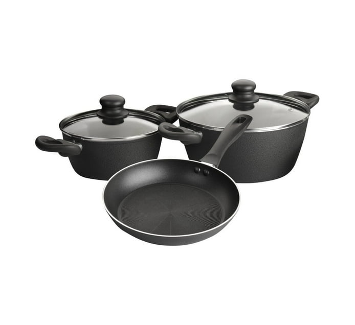 Bauer 5 piece Apex Non Stick Cookware Set | Makro