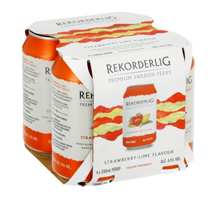 Rekorderlig Strawberry Lime (4 x 330 ml) | Makro