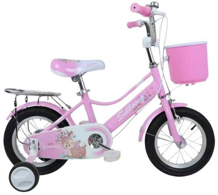 Generic Pink&White 16-Inch Pro Rider Bike with Removable Trainer Wheels ... Generic Pink&White 16-Inch Pro Rider Bike with Removable Trainer Wheels ...