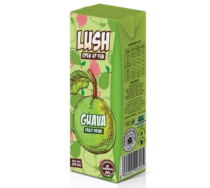 Someone’s in a Makro Lush Guava Fruit Juice 200 ML - Pack Of 36 Mood