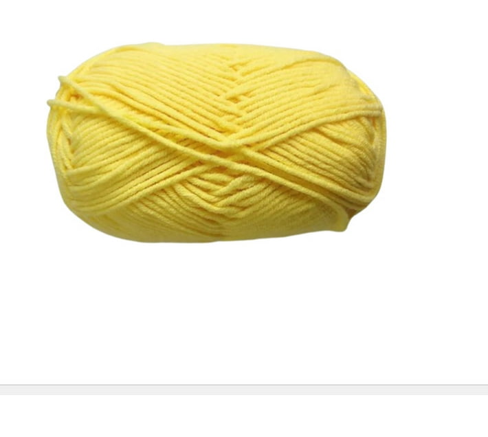 LONDZ Yellow Wool -100g Knitting Wool Art and Craft Kit | Makro