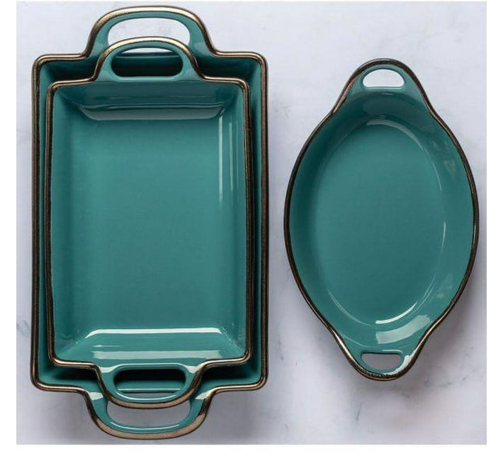 Casserole Baking Sets N/A Pack of 3 Cook and Serve Casserole Set | Makro