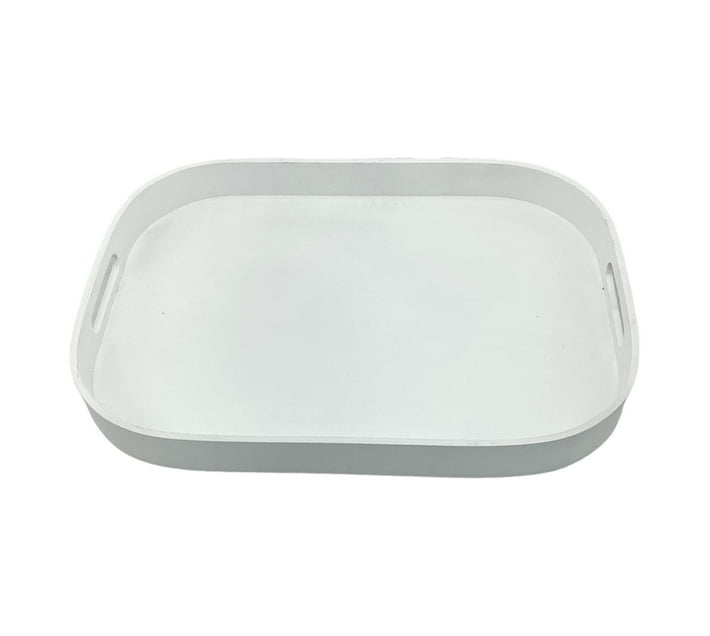 Someone’s in a Makro White Tray 47x33x4.5cm Rectangular With Cut Out ...