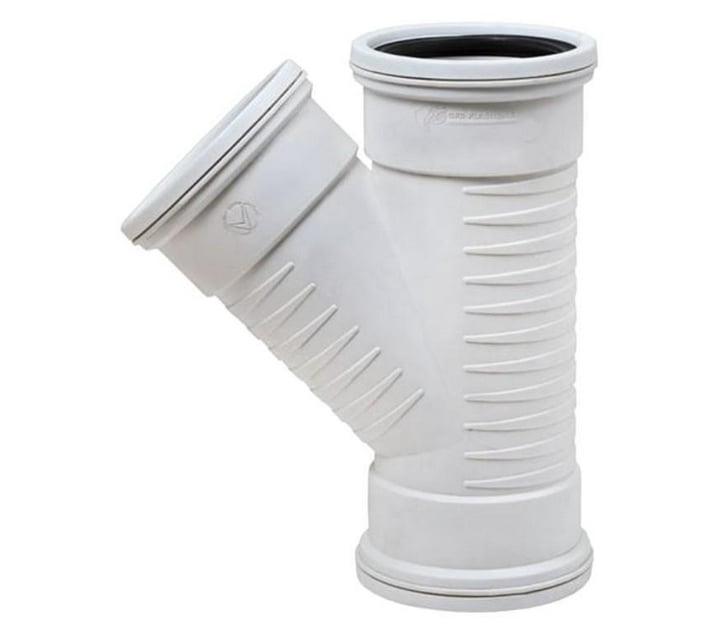 PVC Soil & Vent Plain Junction Pro Flo SABS 110mm x 45° | Makro