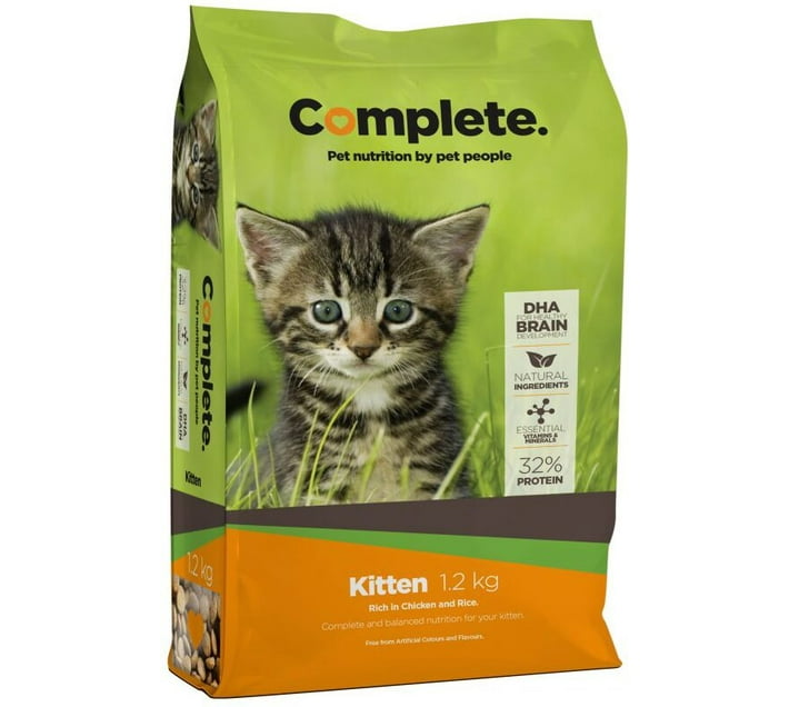 Complete Pet Food Complete Pet Kitten 1,2kg 1.2 kg Dry Young Cat Food ...
