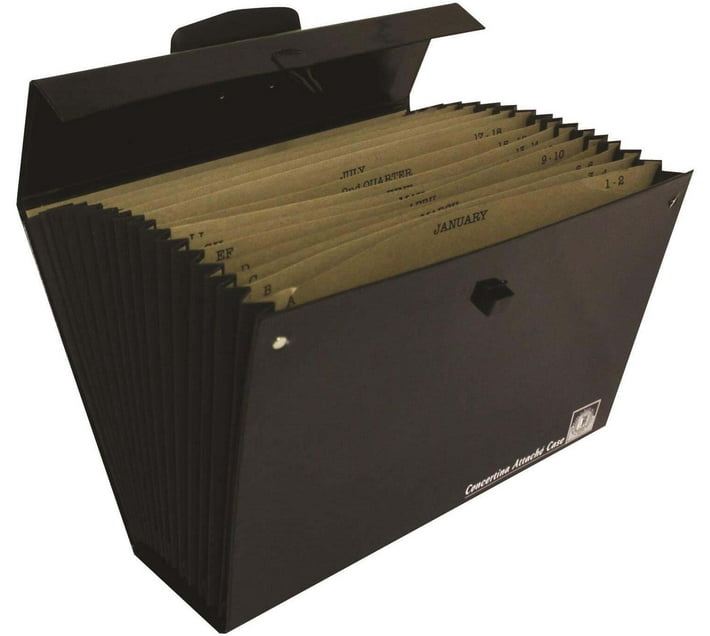 Files Plastic Concertina Attache Case | Makro