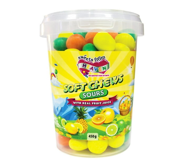 Someone’s in a Makro Sweets From Heaven Gums or Jellies Bucket Sours ...
