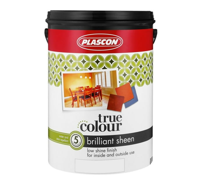 Buy Plascon 5 l True Colour Brilliant Sheen in Bulk | Makro Business