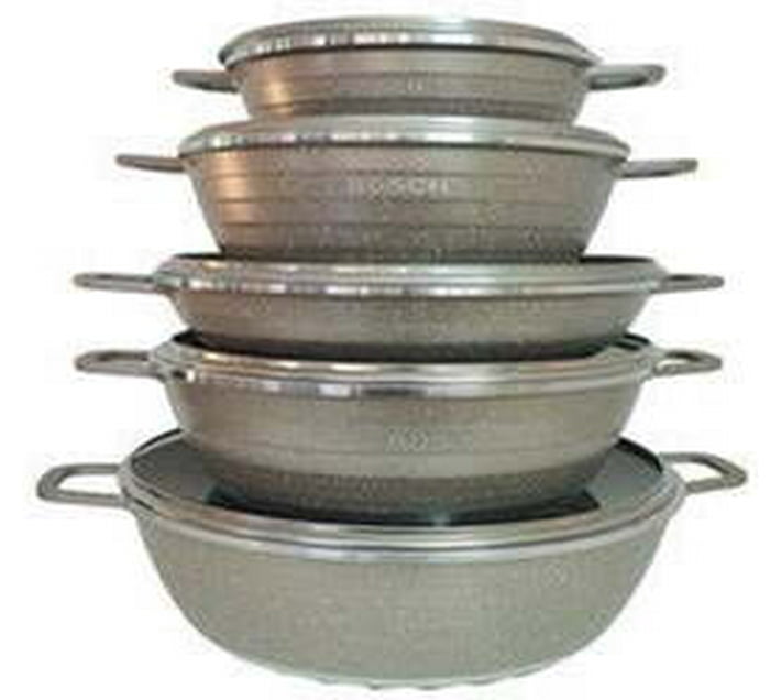 Bosch SLT00391 Non-Stick Coated Aluminium Cookware Set | Makro