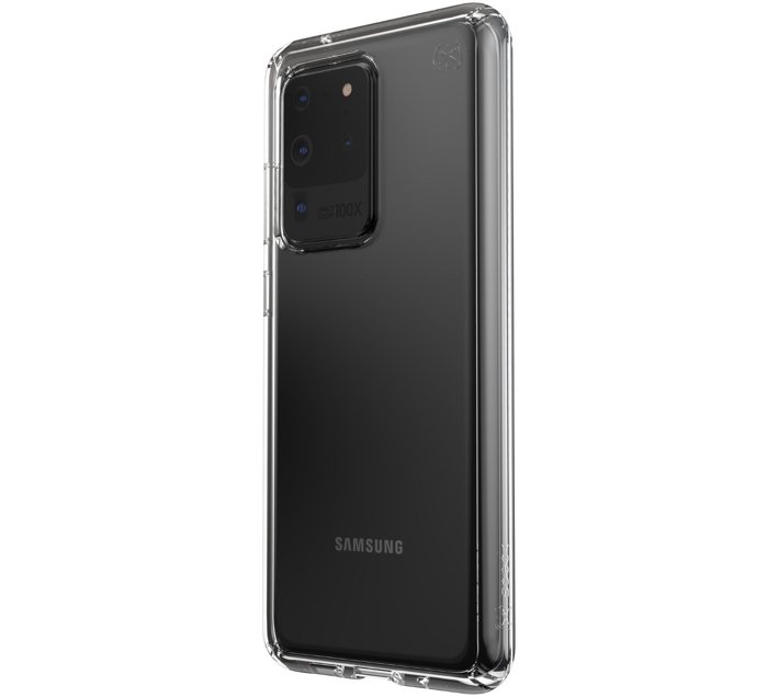 Speck Perfect Clear Case Back Cover for Samsung Galaxy S20 Ultra (Clear ...