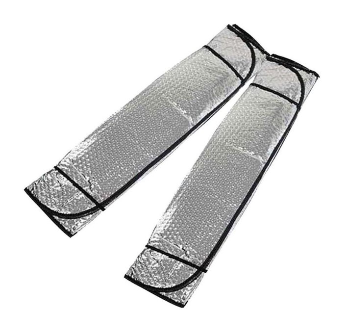 PSM Sun Protection Car Windscreen – Aluminised – Double Sided | Makro