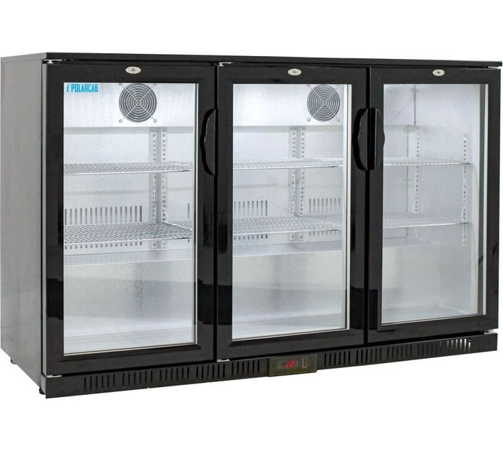 Buy polarcab 320 L Multi-Door Fridge (Black, Back Bar Bottle Cooler – 3 ...