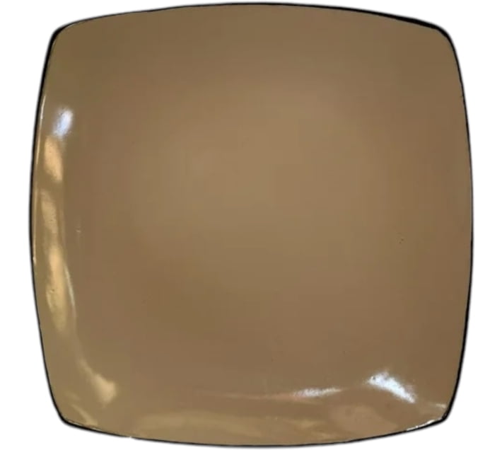 Crockery Centre Plate 26.5x26.5cm Square Reactive Assorted Colours ...