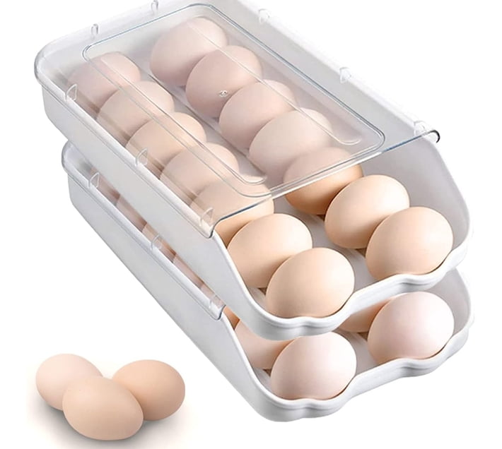 GENERIC Egg Holder Auto Scrolling Down for Refrigerator | Smart ...