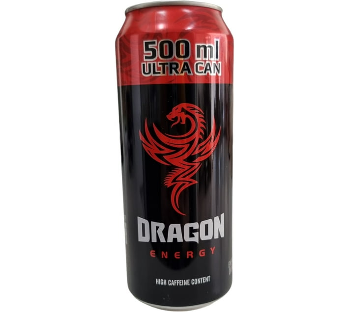 Buy Dragon Red Energy Drink 500ml Pack of 24 Energy Drink (Red Energy ...