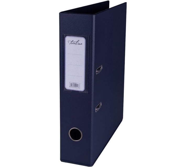 Buy Treeline PVC Lever Arch File Folder (Set of 10, Blue) in Bulk ...