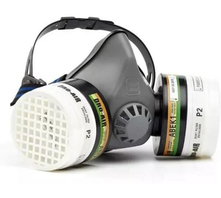 dromex DM Full Face Mask (Grey, Free Size, Pack of 1) | Makro