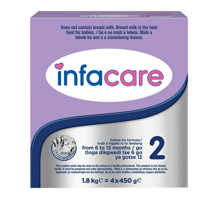 Buy Infacare Stage 2 Follow-On Milk Infant Formula 1.8kg in Bulk ...