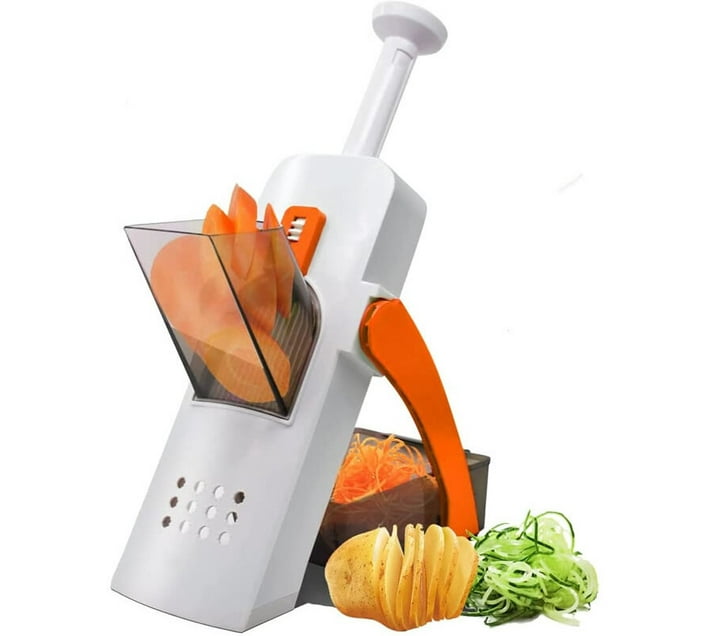 Generic IB-266 Carrot Chopper Plastic Stainless Steel Chopper (Pack of ...