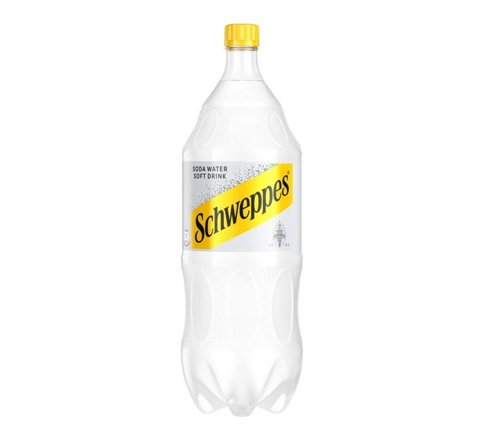 Buy Schweppes Soda Water Soft Drink 2L in Bulk | Makro Business