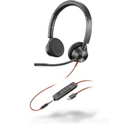 Hp 8X222AA Poly Blackwire 3325 Stereo MS Teams USB-C HS Wired Headset ...