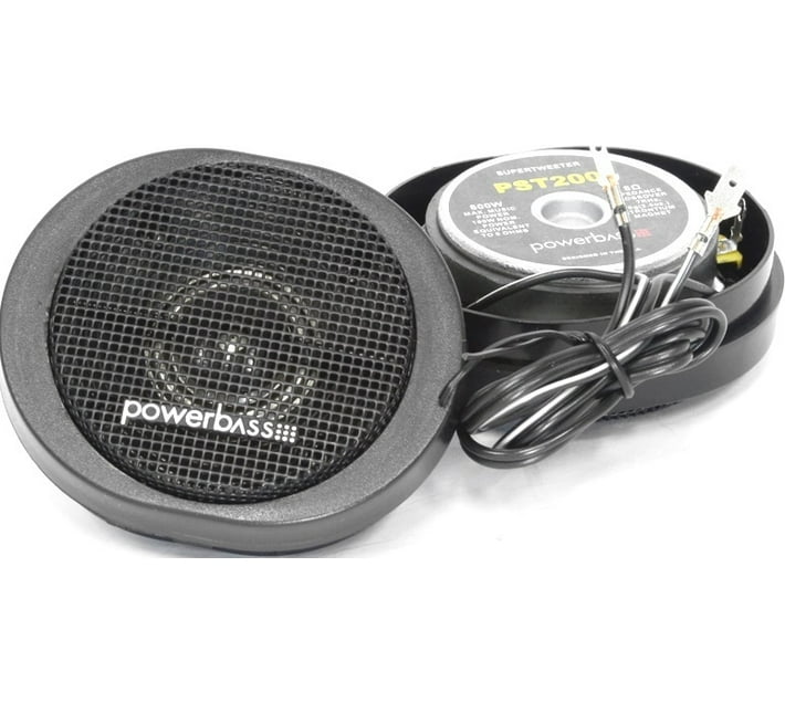 Powerbass PST200 Tweeter Rear Deck Mounted Oval Car Speaker (800 W) | Makro