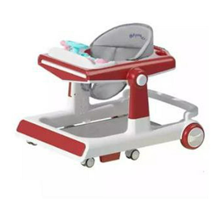 Someone’s in a Makro Baby's Walker and Walking Ring - RED Mood