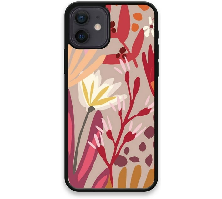 Caitscases TPU Fashion Covers (Botanical) - iPhone 12 Back Cover for Apple iPhone 12 ...