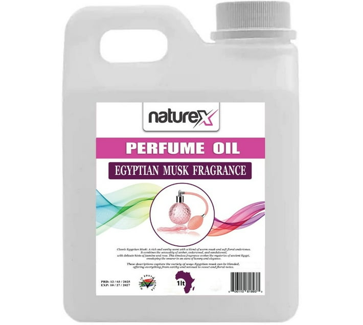 NATUREX Egyptian Musk Fragrance Perfume oil Raw material 1L Extrait De ...