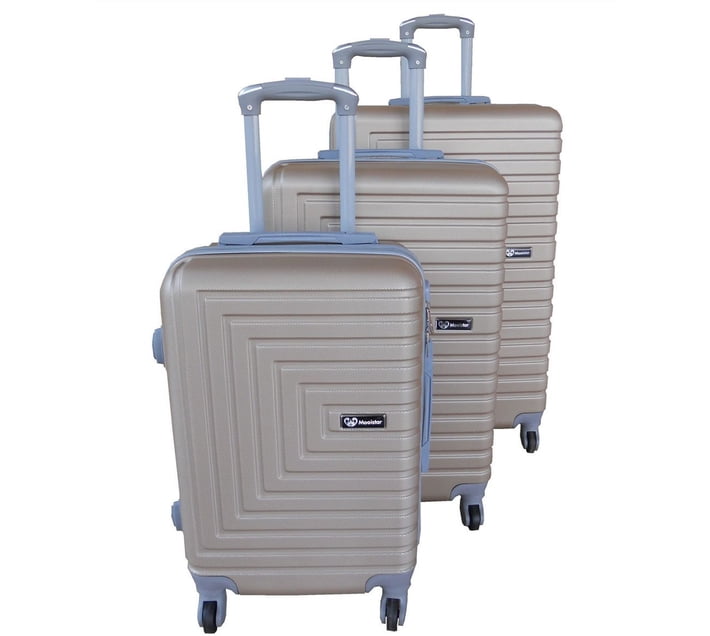 Mooistar MS 028- Gold Cabin & Check-in Set 4 Wheels - 28 inch | Makro