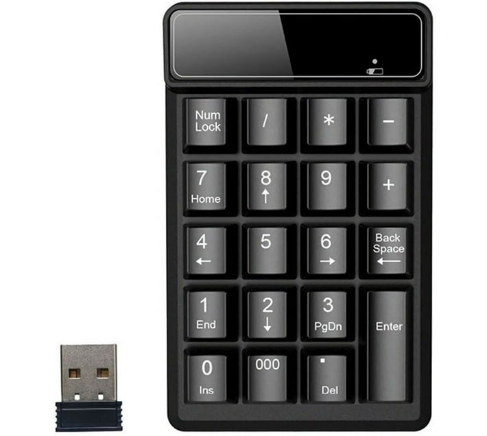 Andowl Q-811 Wireless Multi-device Keyboard (Black) | Makro