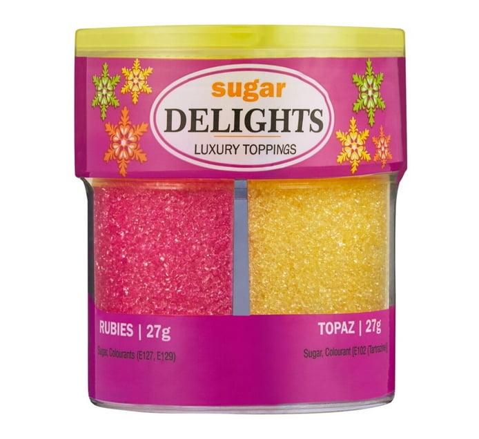 Buy Delights Luxury Toppings Sugar 125ml in Bulk | Makro Business